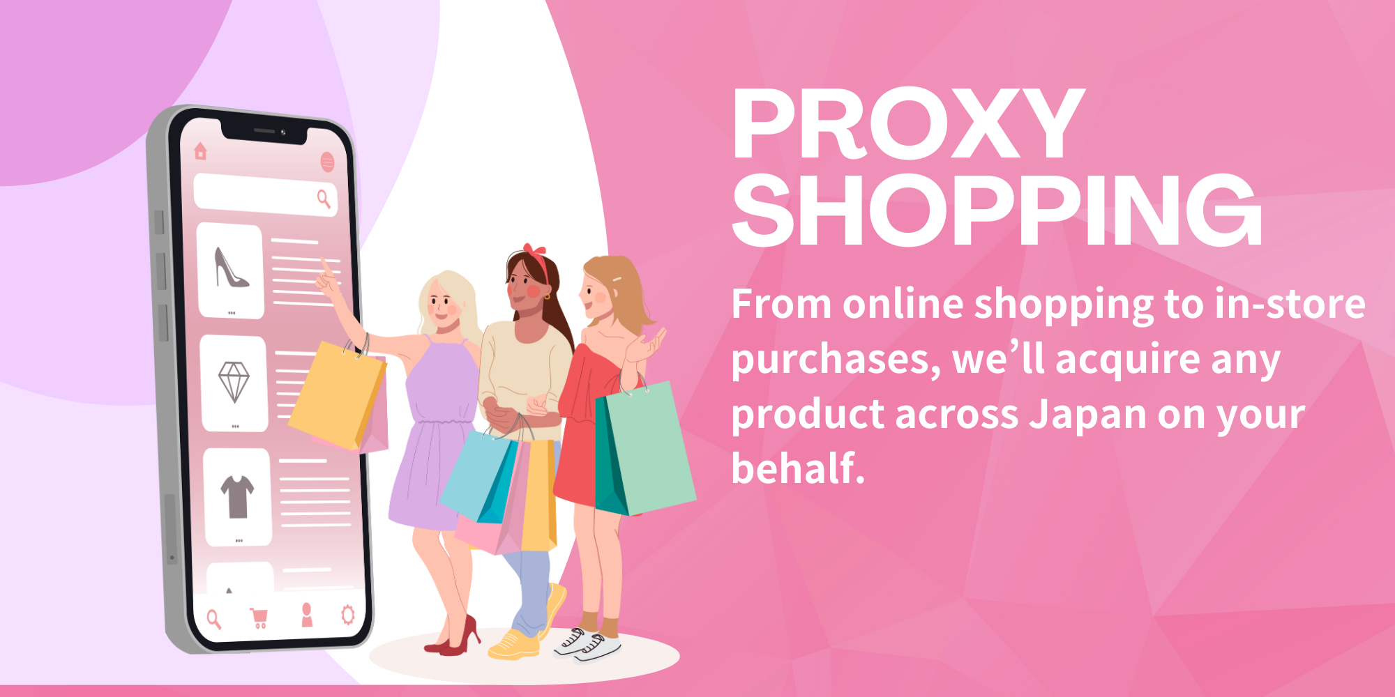 Proxy Japan | Easy delivery of what you want from Japan to the world